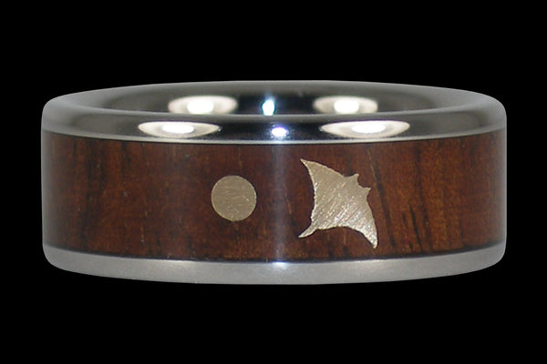 Manta Ray Titanium Rings | Hawaii Titanium Rings®